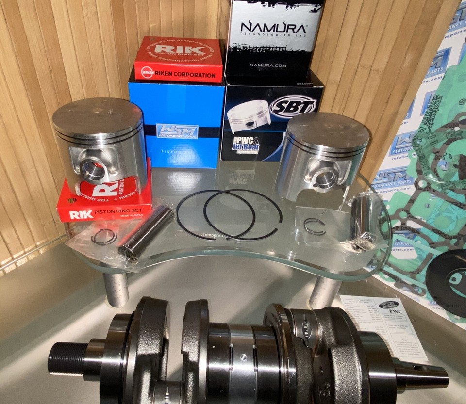 1998-2005 Yamaha XLT800 / GP800 ENGINE REBUILD KIT=CRANKSHAFT+PISTONS ...