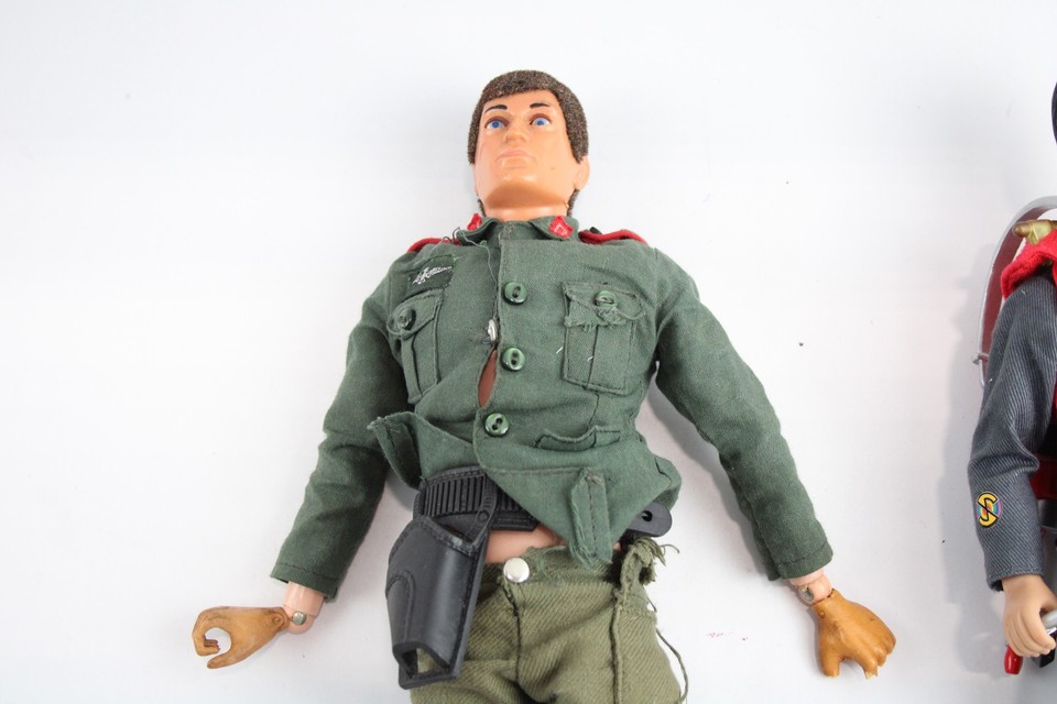Vintage Action Figures Collectable Inc Flocked Hair Action Man ...