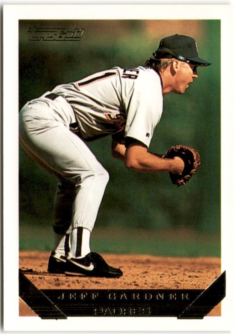 1993 Topps #663 Jeff Gardner Gold San Diego Padres | eBay