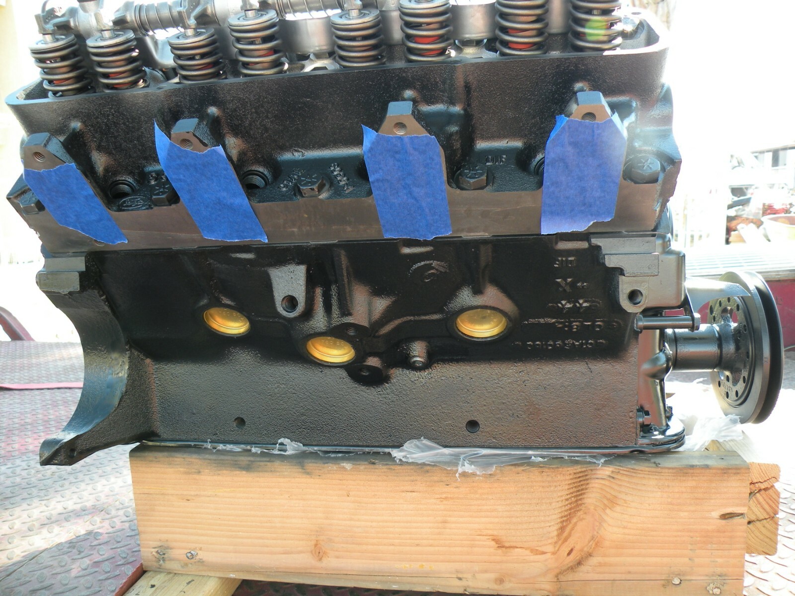 X FORD THUNDERBIRD GALAXIE FE 390 FE390 ENGINE LONG BLOCK 1961 61 OEM ...