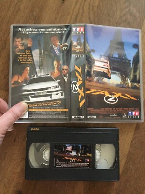 CASSETTE VIDEO VHS CINEMA taxi 2 luc besson sami naceri diefenthal ...