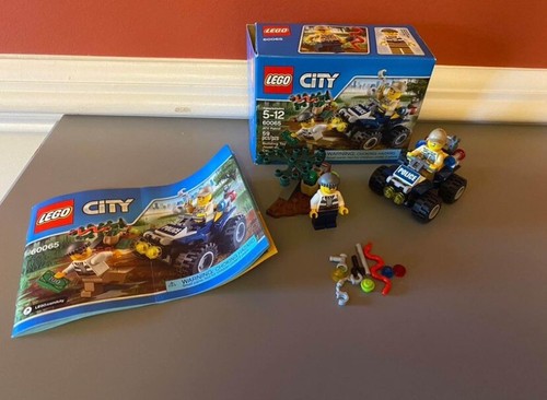 LEGO 60065 City Police Chase ATV Patrol 100% Complete With Instructions ...