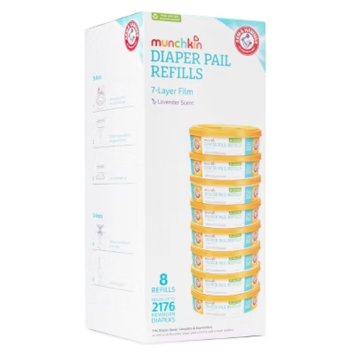 Munchkin Arm & Hammer Diaper Pail Refill Rings | eBay