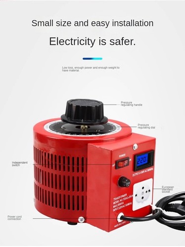 Variable Transformer Power Supply Voltage Transformer Converter ...