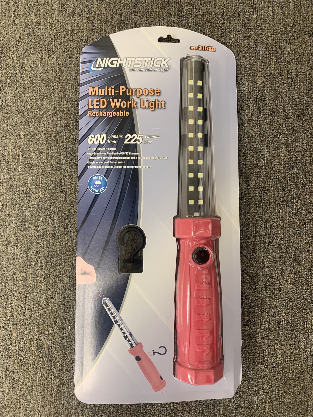 NightStick Nsr-2168r Rechargeable Hand Lamp LED 120vac Red for sale ...