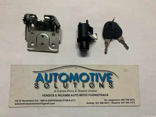 FIAT PANDA 141 KIT CHIUSURA COFANO POSTERIORE PER 7654496 4483285 | eBay
