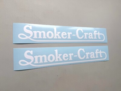 Smoker Craft Vintage Boat Decals SET OF 2 Vinyl Decal Stickers | eBay