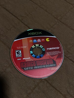 Namco Museum 50th Anniversary (Microsoft Xbox, 2005) Disc Only Tested ...