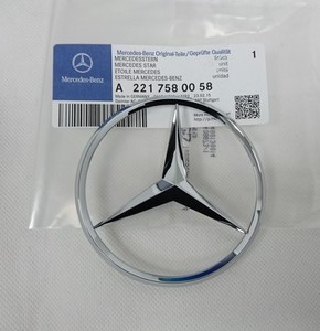 Genuine Mercedes-Benz W168 A-Class W221 Rear Boot Emblem Star Badge ...