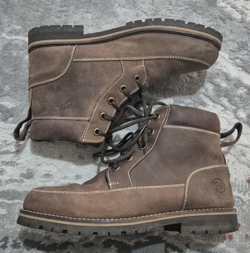 Men's Samuel Windsor Brown Suede Boots Lace Up UK 8 | eBay UK