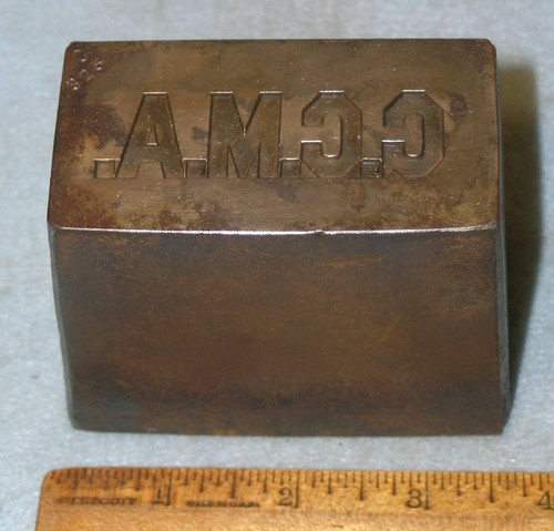 WWI CCMA COLLAR PIN Stamping Die * Military Academy or Canada * MC ...