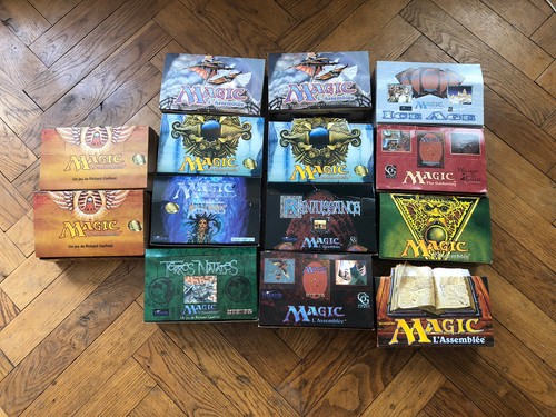 14 X MTG Booster Box Empty FR : Mirage, Visions, FBB, Aquilon … | eBay