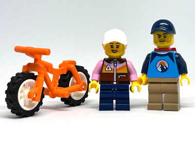LEGO Dirt Bike Riders Minifigure Town City Off-Road 60387 | eBay
