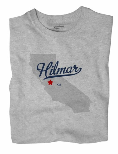 Hilmar California CA T-Shirt MAP | eBay