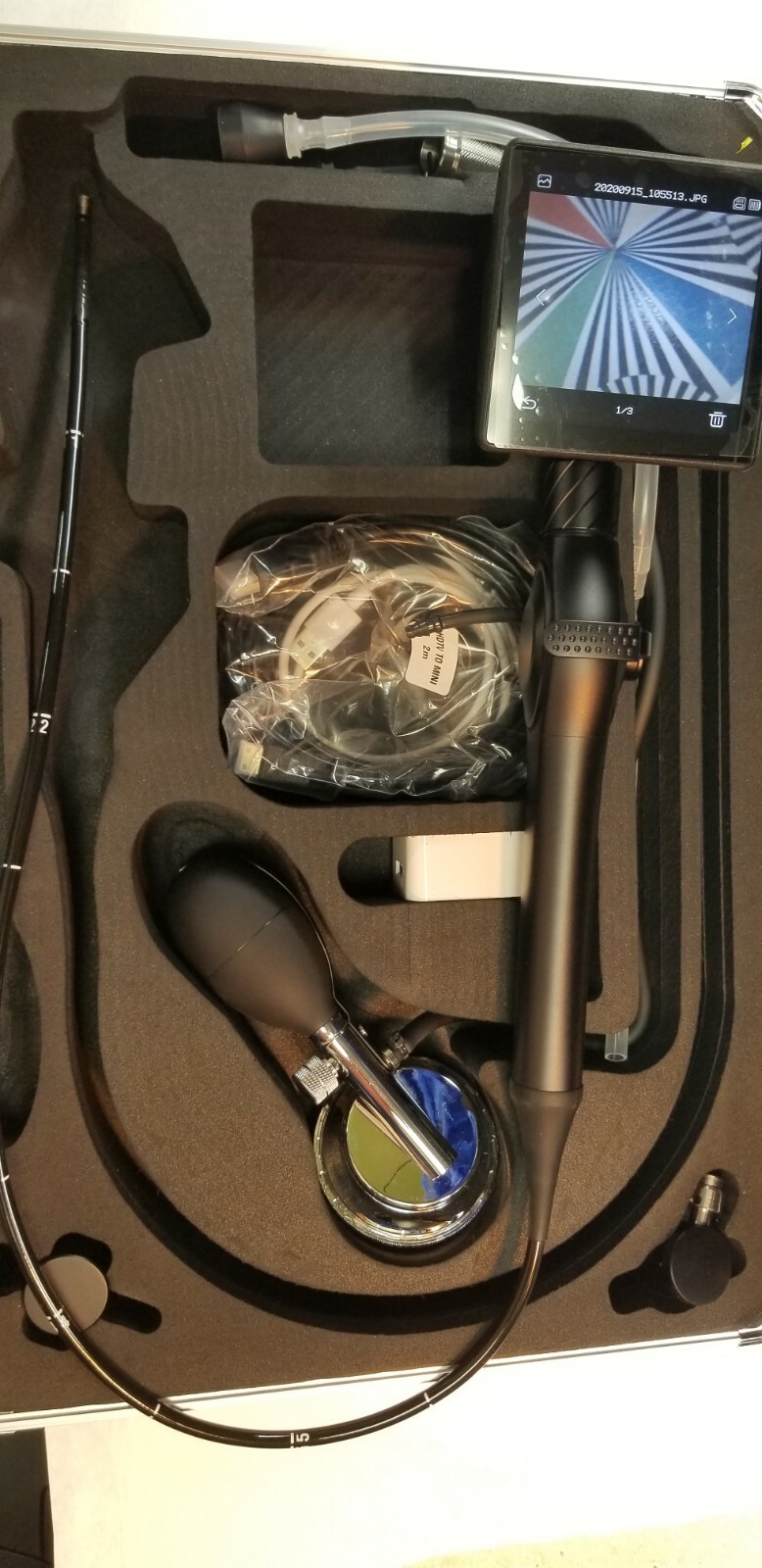 6mm x 60cm 2.6 channel Video Endoscope Monitor Scope Small Animal ...