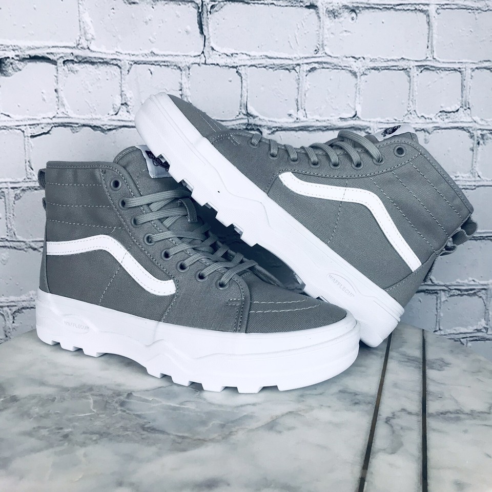 Vans Sentry Sk8 Hi WC Boots Adult Unisex Shoes - Gray - 721454 Size M 8 ...