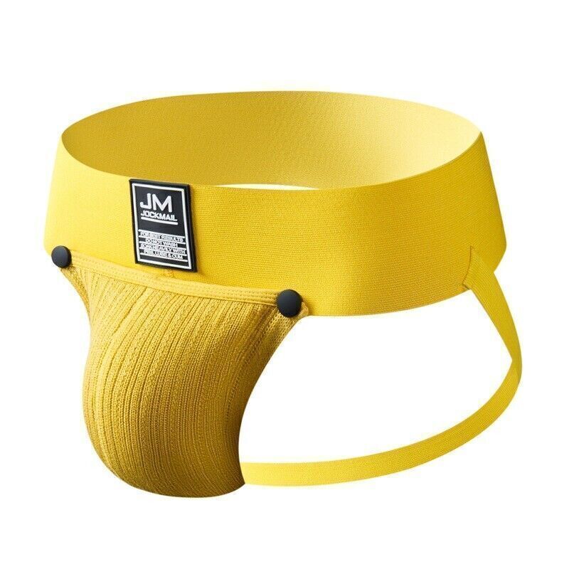 Jockmail Mens Removable Pouch Jockstrap Deep Waist Jock Strap Underwear ...