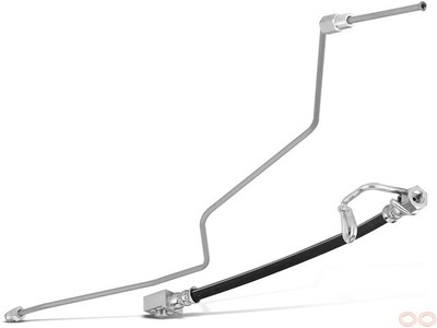 For 2008-2010 Dodge Ram 5500 Brake Hose Rear Left APR 25518RXCT 2009 6 ...