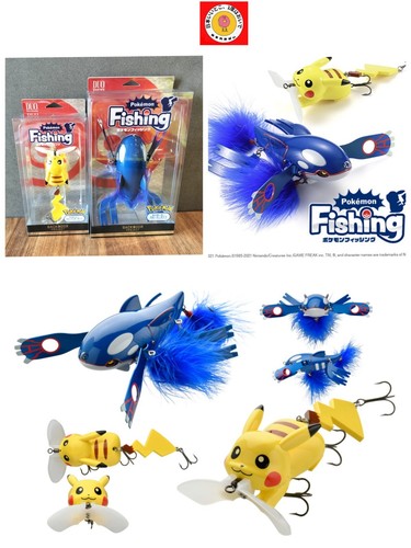 Pokemon Fishing Lure Pikachu & Kyogre 2-piece set DUO | eBay