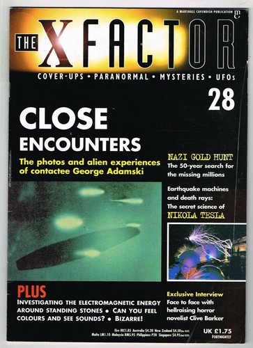 The X Factor Magazine mbox128 No.28 Close Encounters | eBay