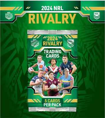 6 x 2024 TLA NRL Rivalry Rugby League Trading Cards Sealed Packs | eBay ...