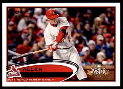2012 Topps Allen Craig World Series Game 1 #329 St. Louis Cardinals | eBay