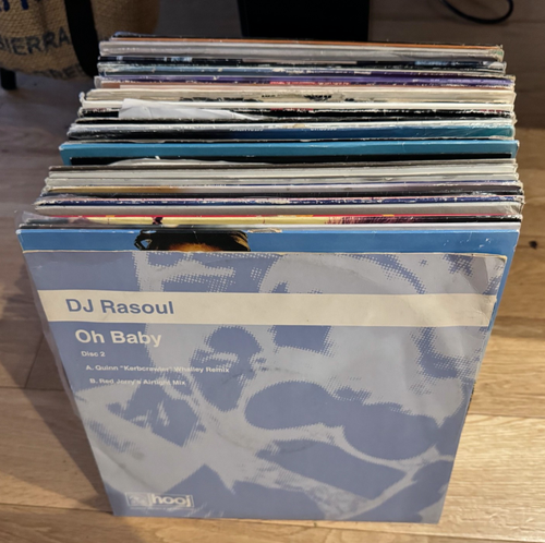 Deep House Dance DJ 12" Vinyl DJ Record Collection Job lot Of 75 ...