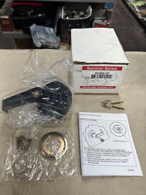 Marks Exterior Exit Trim Lever Grade1 Lock Black M195S/19E W-Keys | eBay