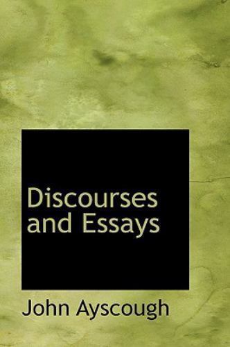 Discourses and Essays by John Ayscough (2009, Hardcover) for sale ...