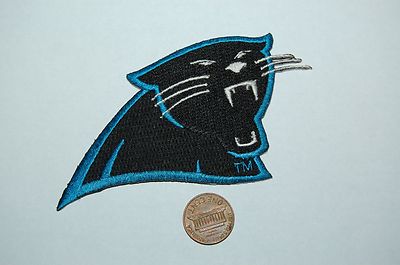 Carolina Panthers 4" Patch 1995-2011 Primary Logo Football | eBay