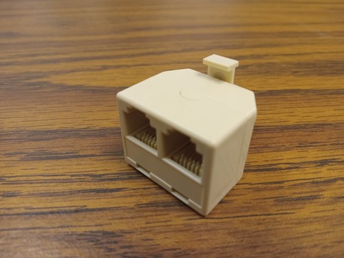 RJ-11 Coupler to Female Connector and Splitter Phone Line Cable Adapter ...