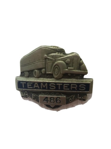 Vintage TEAMSTERS 486 Lapel/hat Pin | eBay