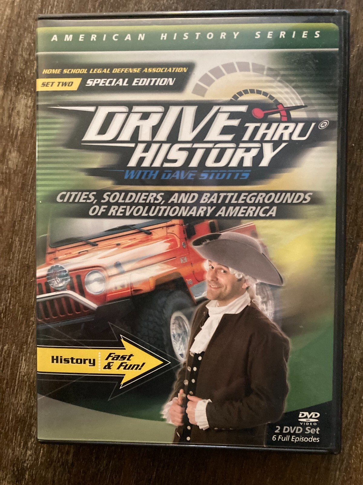 Drive Thru History DVD Cities, Soldiers, and Battlegrounds of Rev ...