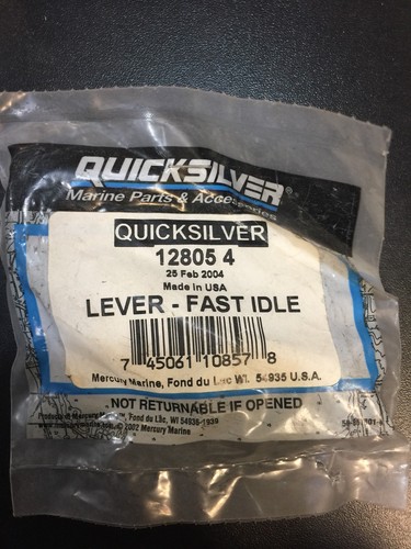 Quicksilver Lever Fast Idle 12805 4 | eBay