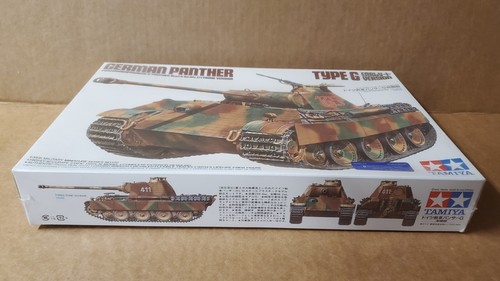 TAMIYA 1/35 German Panther Type G Early Version (35170) w/ BONUS Tank ...