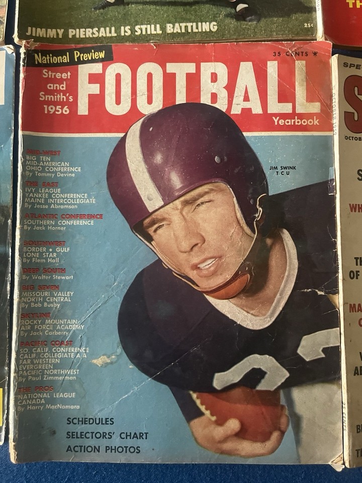 10 1950’s Vintage Sports Magazines Baseball Football Boxing Free ...