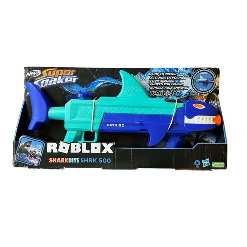 Roblox Nerf Super Soaker SharkBite SHRK 500 Gun Comes Without Code New ...