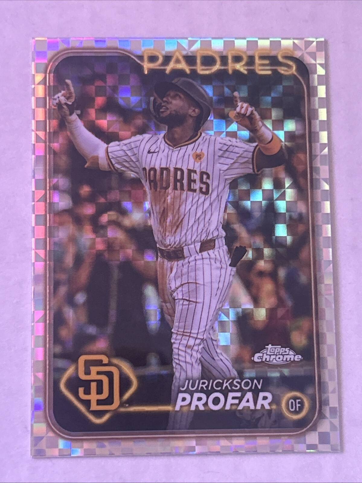 2024 Topps Chrome Update Jurickson Profar X-Fractor #USC180 | eBay