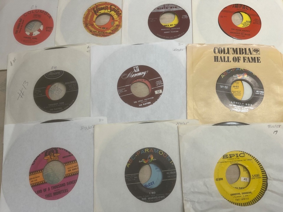 Lot of 110 - 50's-60's 45 RPM Early Rock BLUES Rockabilly DOO-WOP #4 | eBay