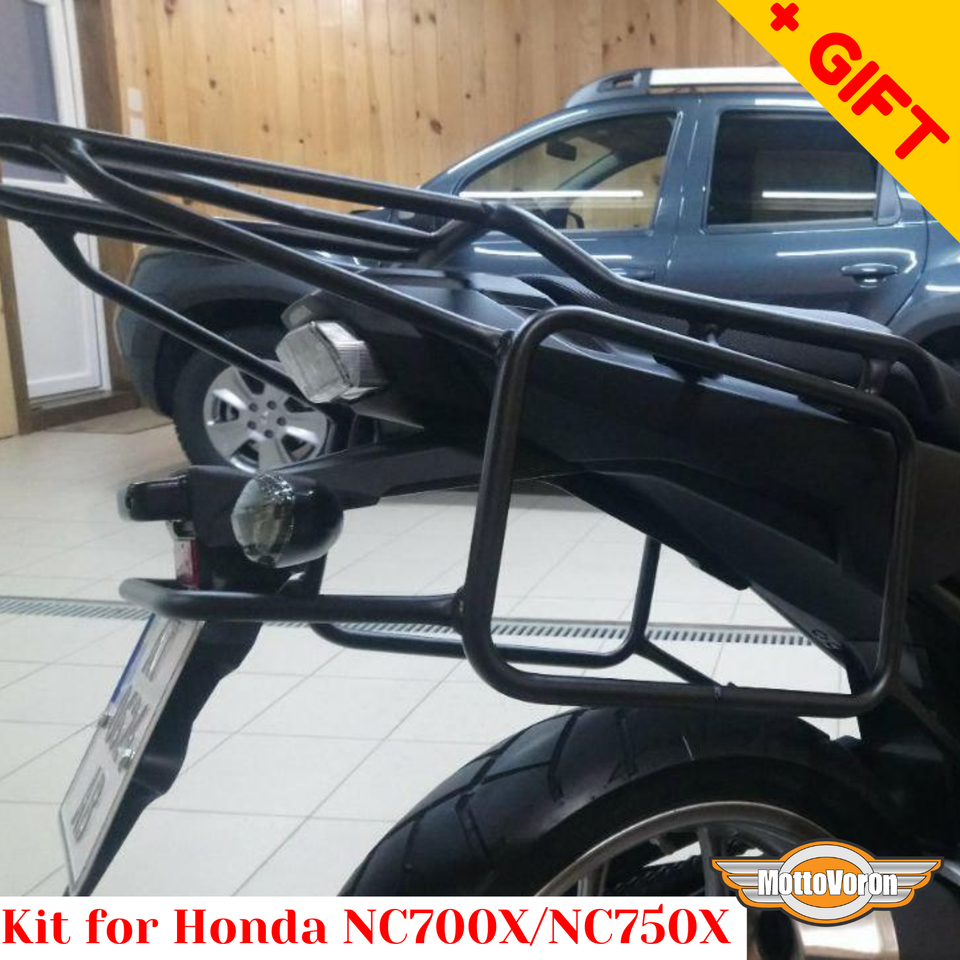 For Honda NC750X Crash bars NC700X Rack luggage system NC750XA NC700XA ...