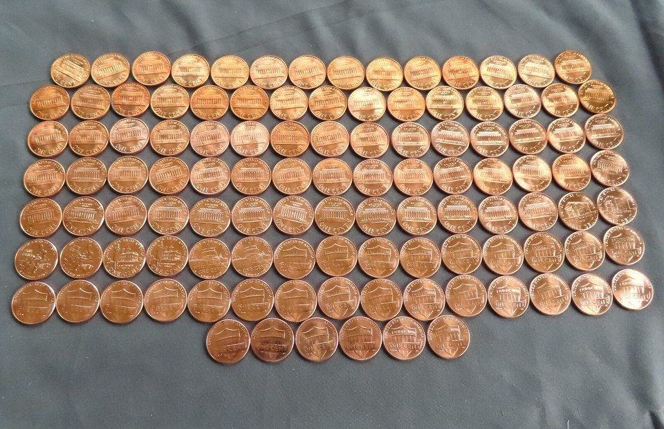 1959-2024 Lincoln Memorial & Shield Cents BU - Complete with 7 -1982's ...