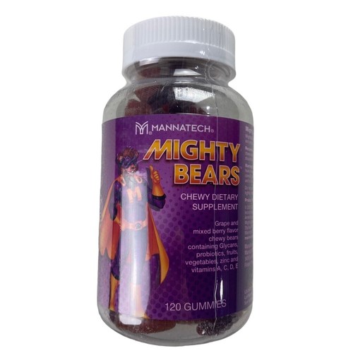 Mannatech Mighty Bears Gummy Bears 120 Gummies EXP 06/2025 #4375 for sale online | eBay