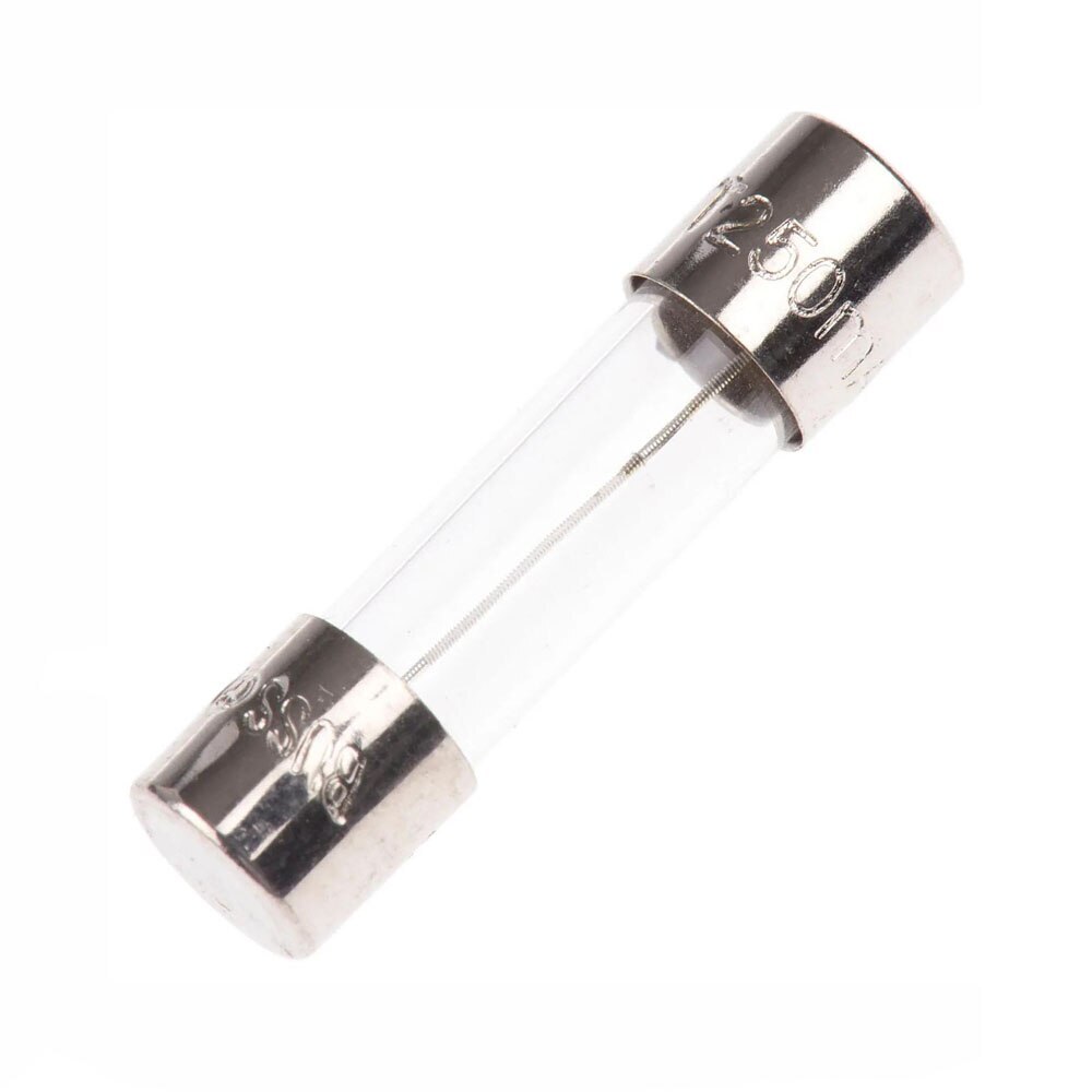 Fuse Amps 5PCS New T1AL250V, T1A 250V, T1L250V Cartridge GLASS Fuses ...