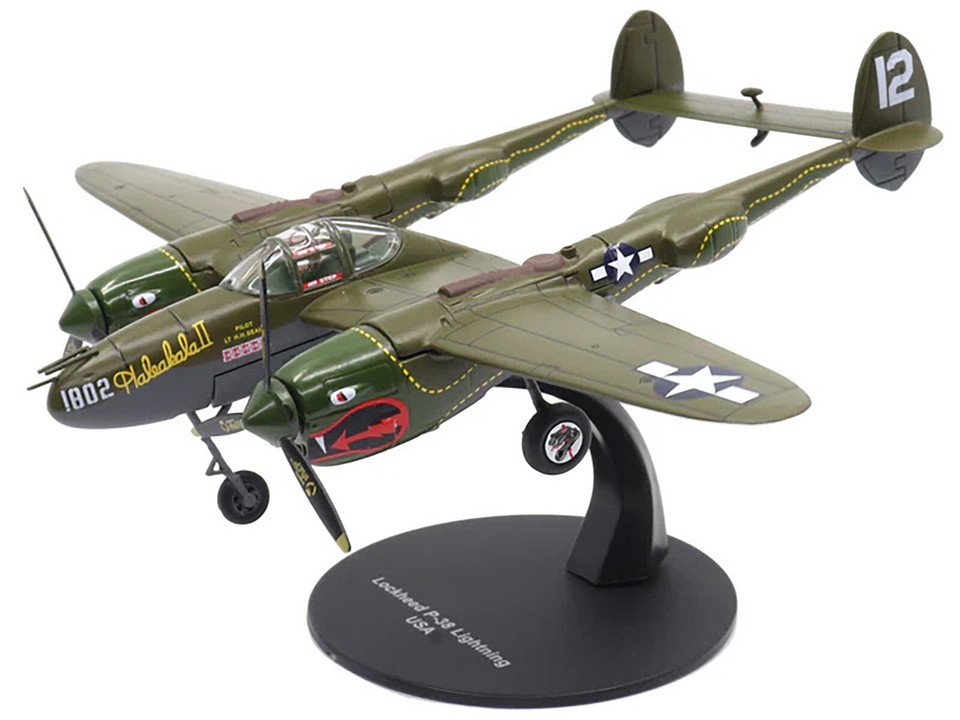 LOCKHEED P-38 LIGHTNING AIRCRAFT "HALEAKALA II" USAAF 1/72 BY MILITARIA ...