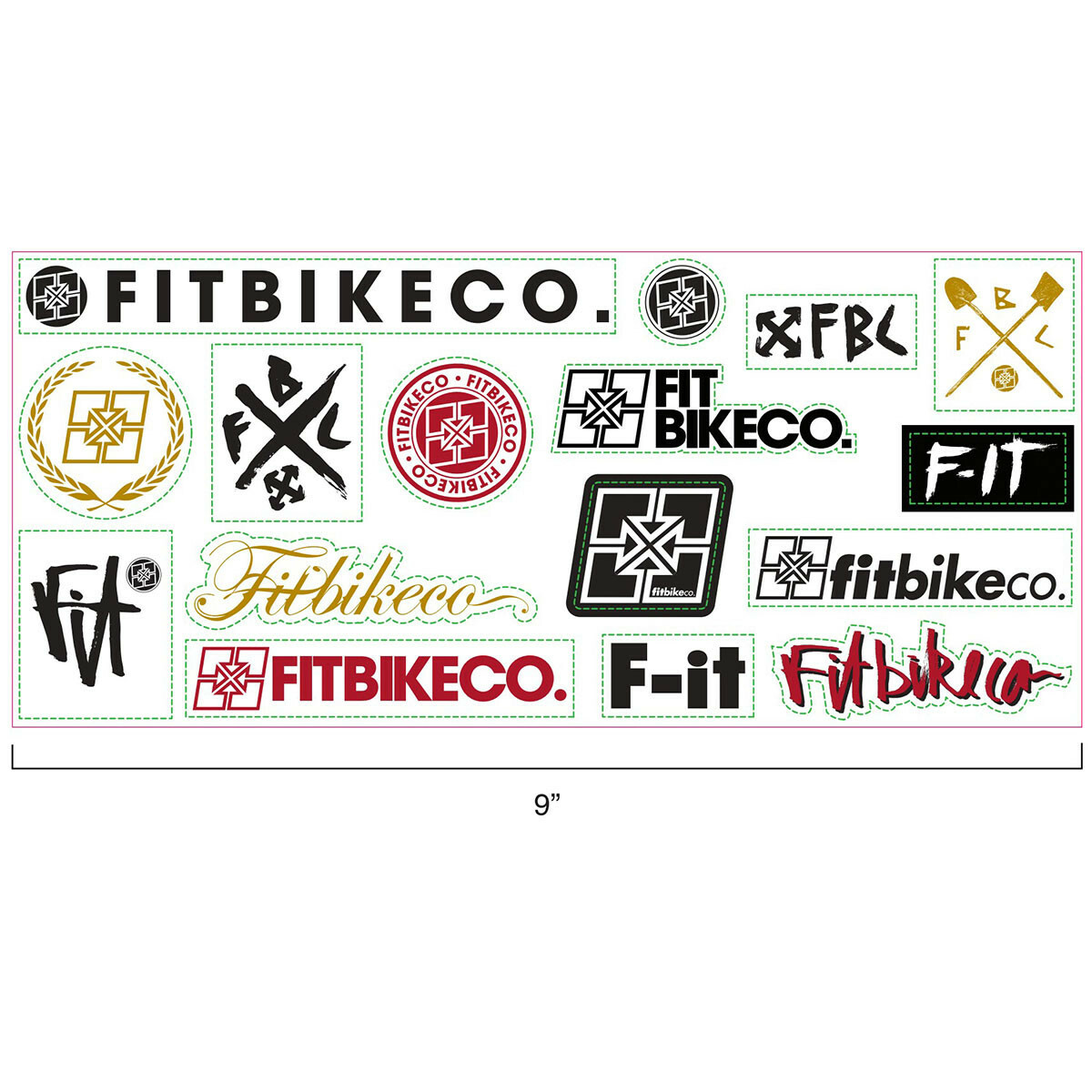 Fit Bike Co Sticker