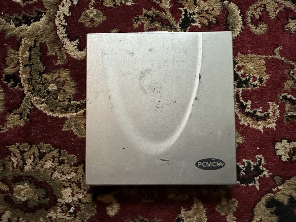 Vintage PCMCIA External CD-ROM Drive (Card & Cable Included) | eBay