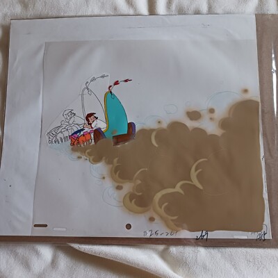 BAM! Box Back to the Future Cartoon Animation Cel | eBay