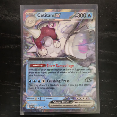 Pokémon TCG - Destined Rivals - Cetitian ex 065/182 | eBay Australia