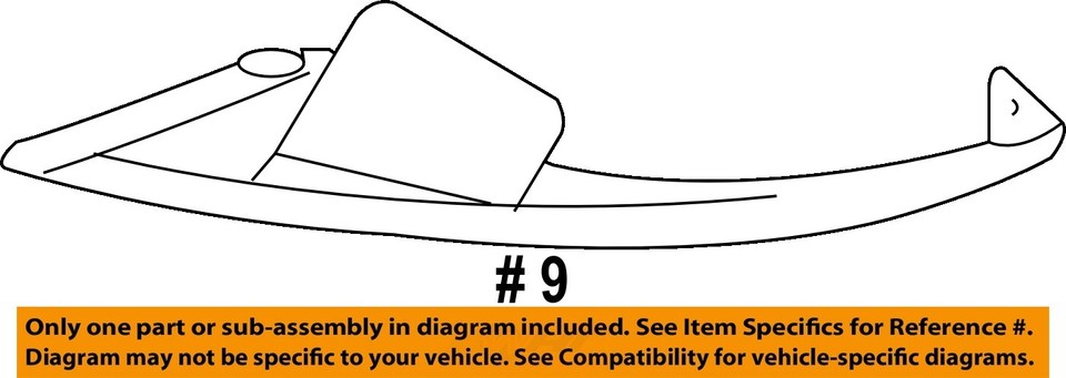 GM OEM 85-13 98,Corvette Fender Fender Components-Liner Extension ...