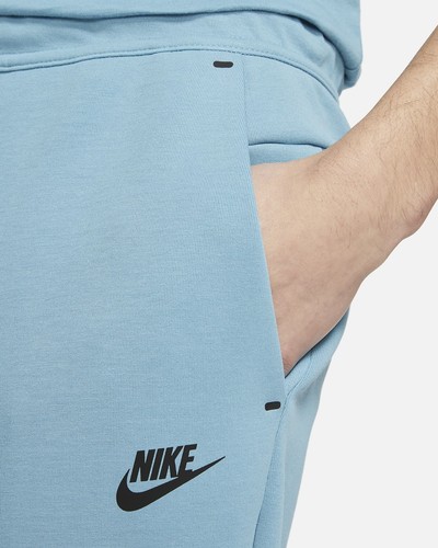 Nike Tech Fleece Joggers Pants Cuffed Cerulean Light UNC Blue CU4495 ...